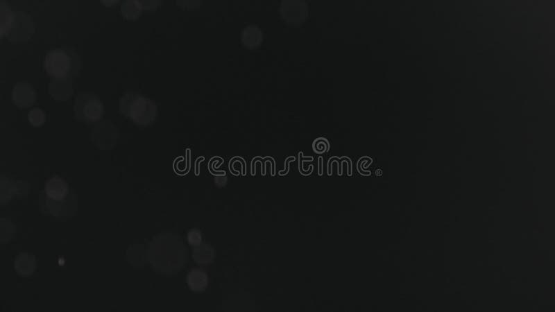 Slow Motion of Fine Dust Particles Falling on Black Background Stock ...