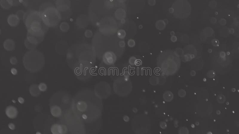 Slow Motion of Fine Dust Particles Falling on Black Background Stock ...