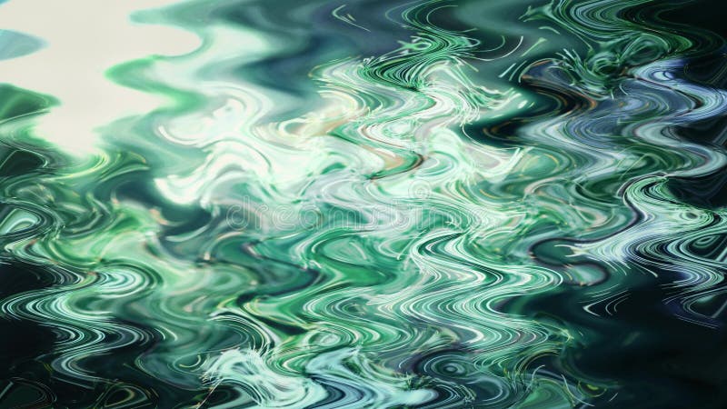 Slow Motion Dark Water Puddle Wavy Abstract Composition Stock Video ...