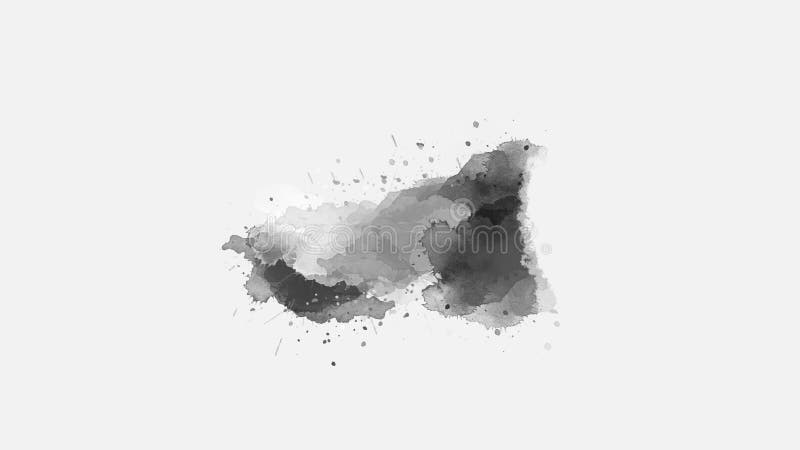 Paint Ink Transition Splatter Blot Spreading Animation Stock Footage ...