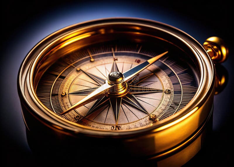 Slow Motion Macro Compass Rotation a Stunning Loopable Animation for ...