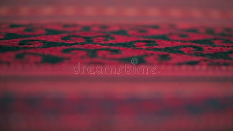 Panorama of Handmade Carpets with Asian Patterns Stock Video - Video of ...