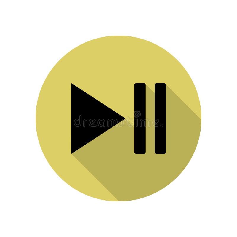 Slow-motion Sign in a Circle Multi Color Style Icon. Simple Thin Line ...