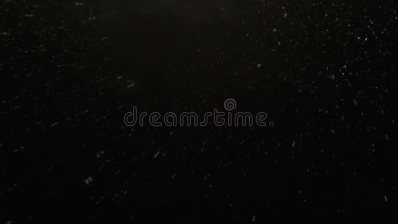 Slow Motion of Snow on Black Background Stock Footage - Video of slow ...