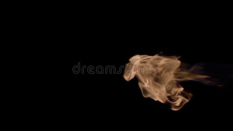 Slow-motion Video of Fire and Flames. a Fire Pit, Burning Gas or ...