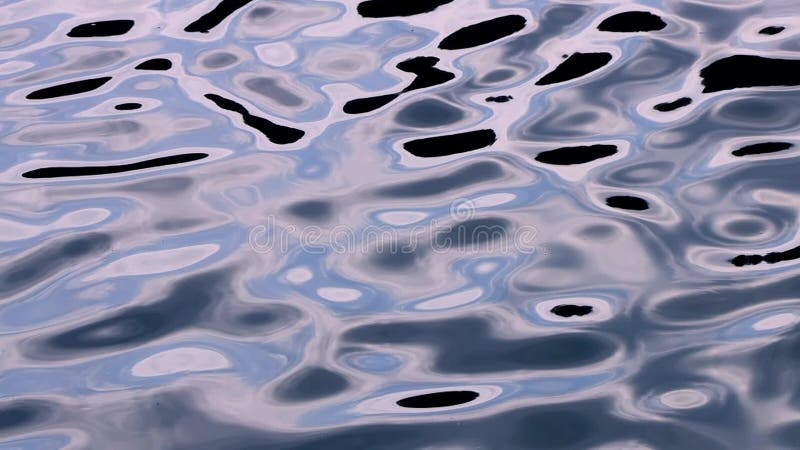 Slow Motion Water Reflecting Beautiful, Trippy Patterns on Surface ...