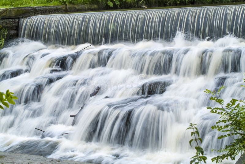 Slow motion waterfall stock image. Image of cascading - 16918571
