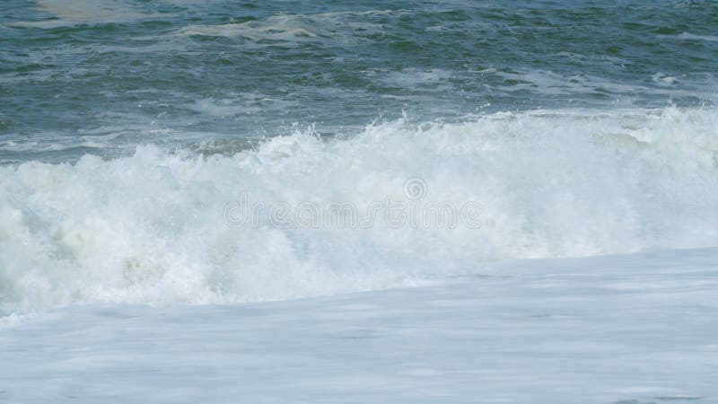 Waves Crashing. Dark Ocean Waves with White Wash. Wave with Texture and ...