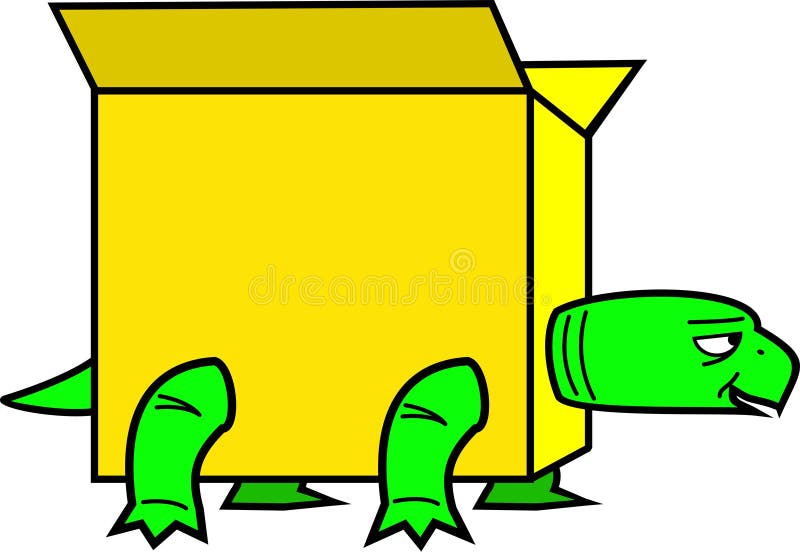 Slow moving item stock vector. Illustration of business - 6569804