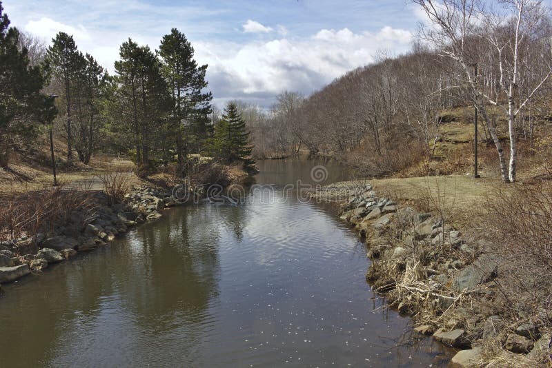 Slow Moving River Scene 3103 Stock Photo - Image of lake, trip: 144953886