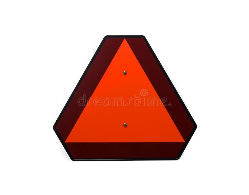 Slow Moving Vehicle Placard Stock Photos - Free & Royalty-Free Stock ...
