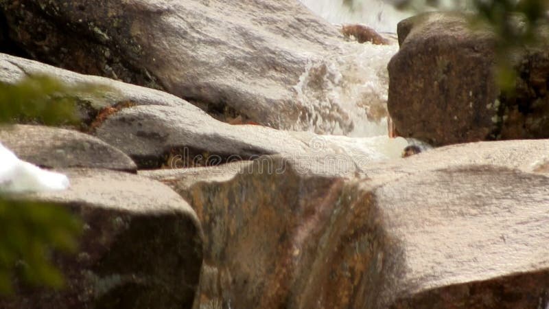 Flowing River Waterfall 7 stock video. Video of motion - 346494403