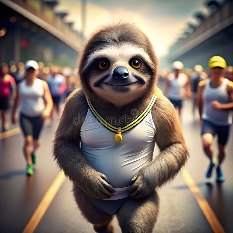 Slow and Steady: a Sloth S Marathon Adventure Surprising Everyone with ...
