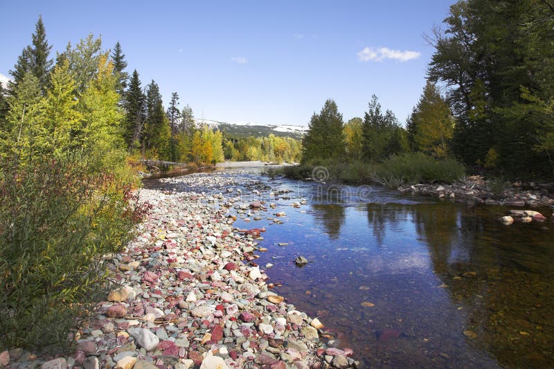 Slow stream stock image. Image of beautiful, picturesque - 7580905