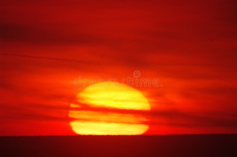 Slow sunset stock photo. Image of beauty, sunset, nature - 44448426