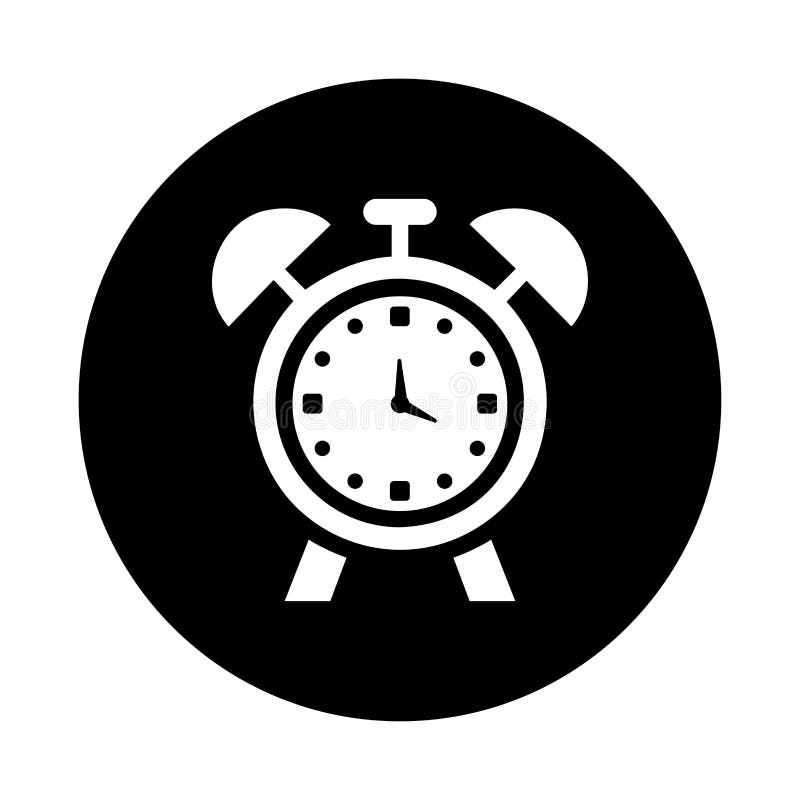 Slow, Time, Alarm Icon. Black Vector Sketch Stock Illustration ...