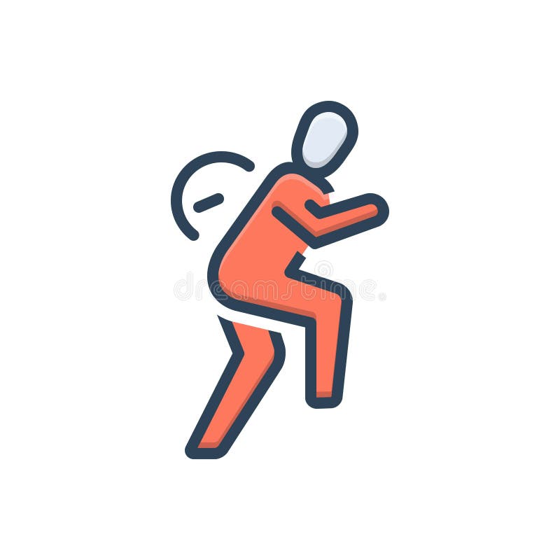 Color Illustration Icon for Slowly, Slow and Hurry Stock Illustration ...