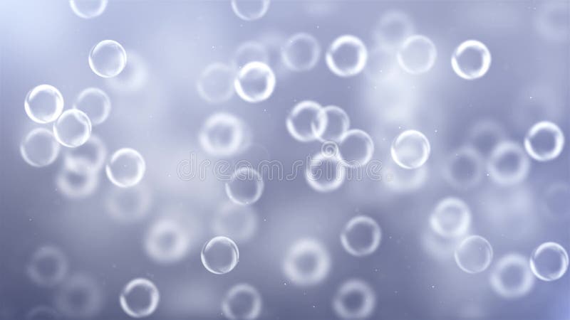 Slowly Moving Bubble Rising Soap Bubbles Floating and Moving Up Loop ...