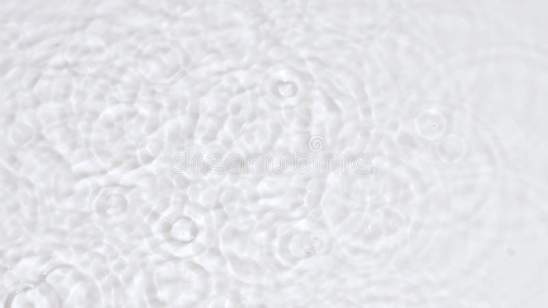 Slowmo Falling Rain Drops, Transparent Water Surface Splash, Ripple ...