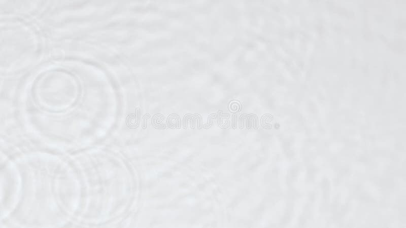 Slowmo Falling Rain Drops, Transparent Water Surface Splash, Ripple ...