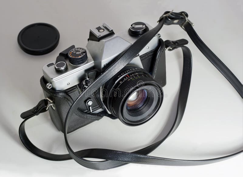 Slr camera stock image. Image of retro, lens, vintage - 22599651