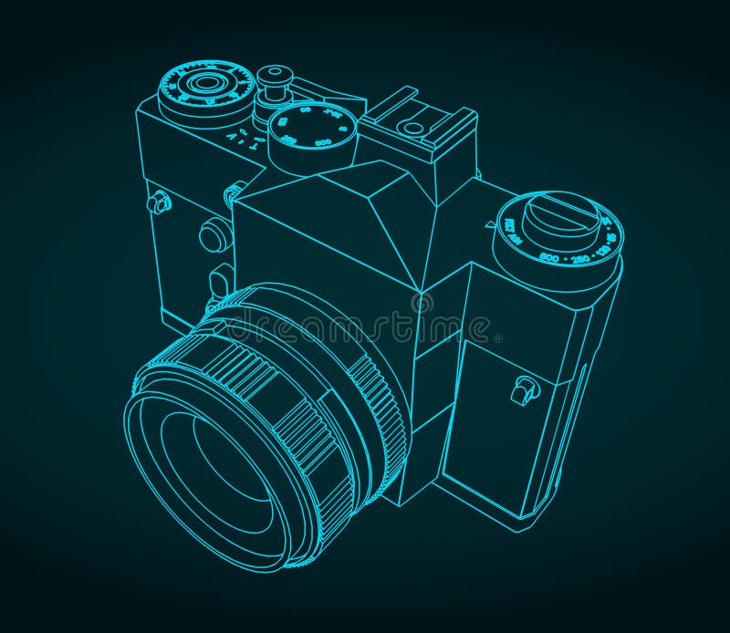 Camera Blueprint Stock Illustrations – 1,298 Camera Blueprint Stock ...