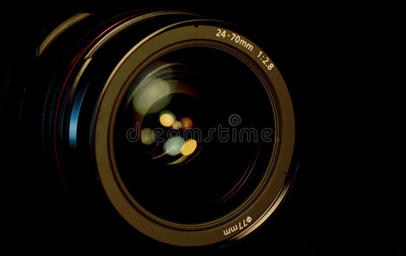 SLR Camera Lens stock photo. Image of reflection, focus - 630820