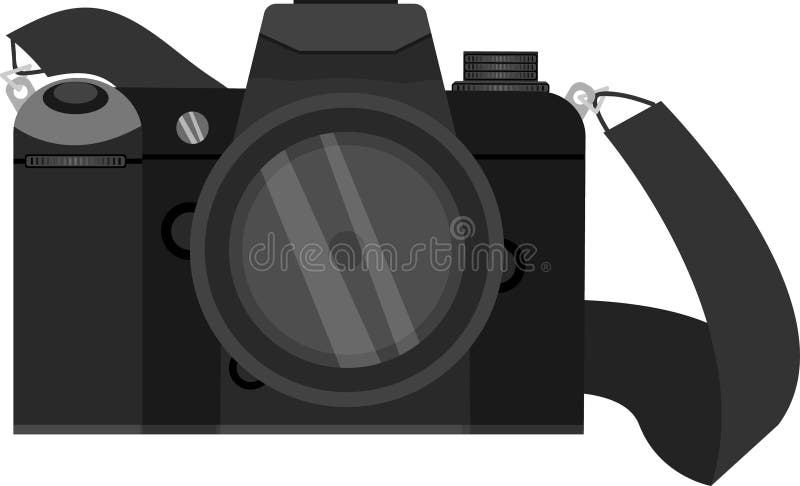 SLR Camera ,Photo Camera Illustration Stock Vector - Illustration of ...