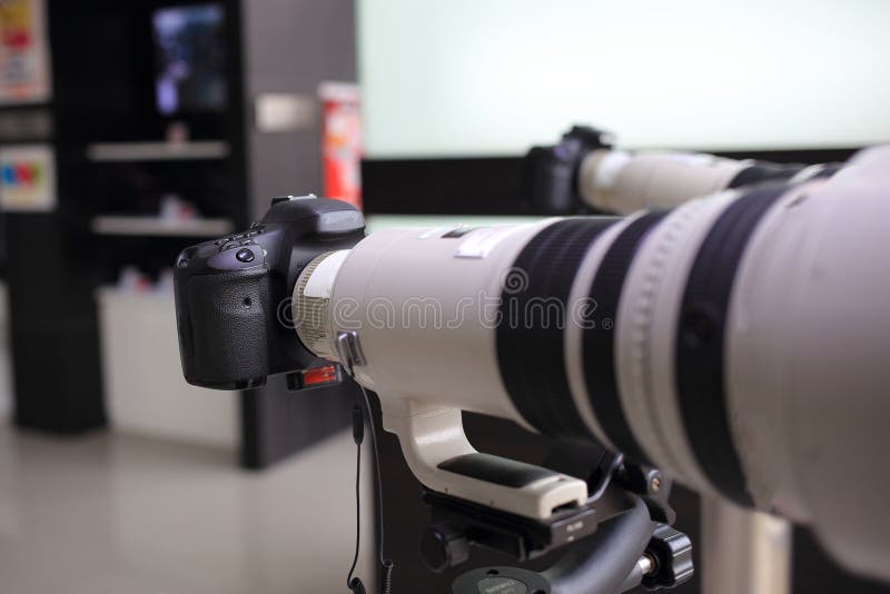 SLR cameras stock image. Image of black, automatic, imagery - 45164079