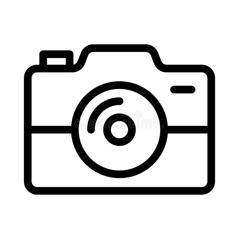 SLR vector glyph flat icon stock vector. Illustration of multimedia ...