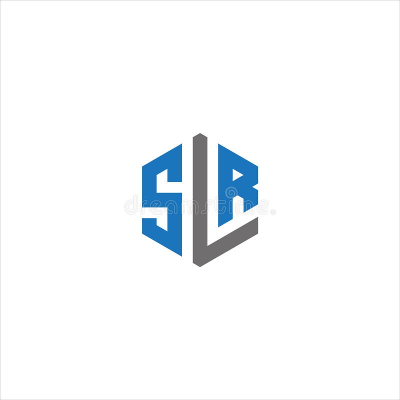 SLR Letter Monogram Initial Flat Unique Modern Flat Abstract Logo ...