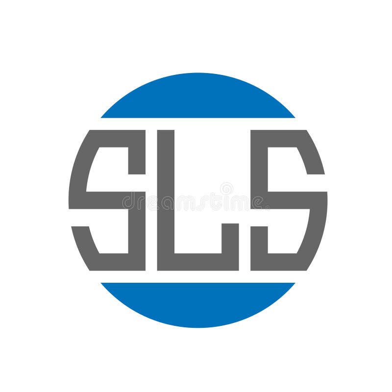 SLS Letter Logo Design on White Background. SLS Creative Initials ...