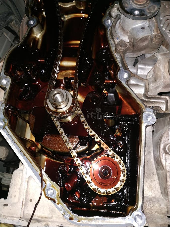 Sludge oil from the engine stock image. Image of wheel - 241297753