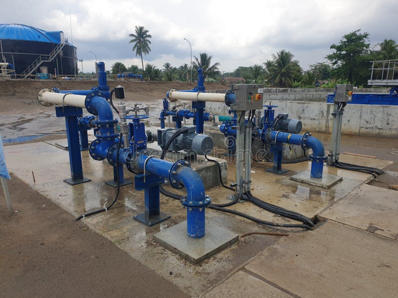 Sludge Pump Station with a Capacity of 100 M3 / Hour with a Thrust of ...