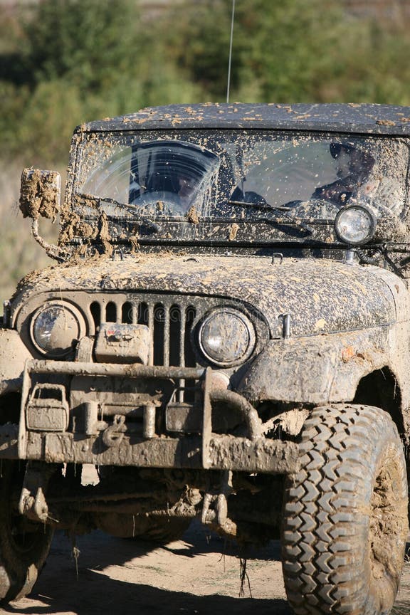 Sludged car stock image. Image of outdoor, rally, sludge - 7671763