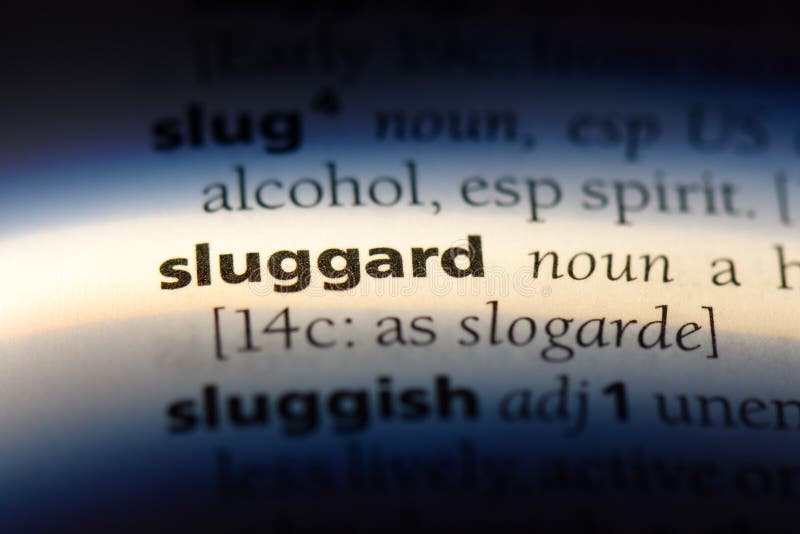 Sluggard stock photo. Image of closeup, page, macro - 126620490