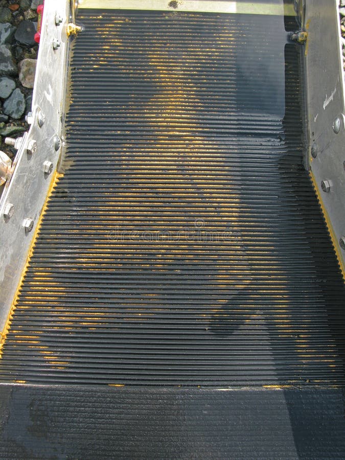 Sluice Box - Gold Captured stock photo. Image of recovery - 28778808