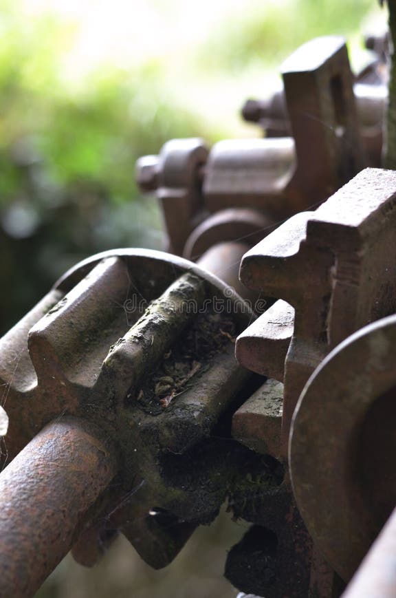 Close Up of Sluice Gate Cogs Stock Image - Image of cogs, iron: 328917383