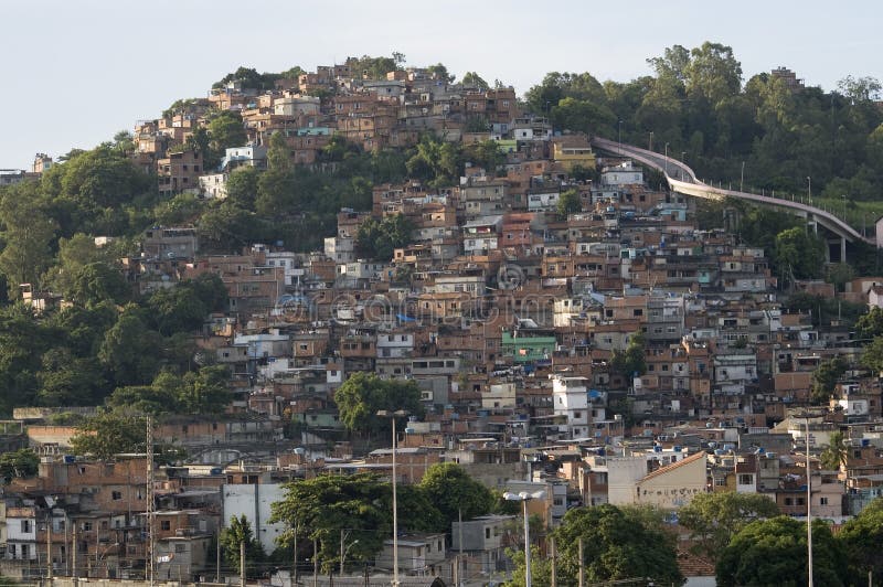 Slum, Neighborhood in Sao Paulo, Brazil Stock Photo - Image of ...