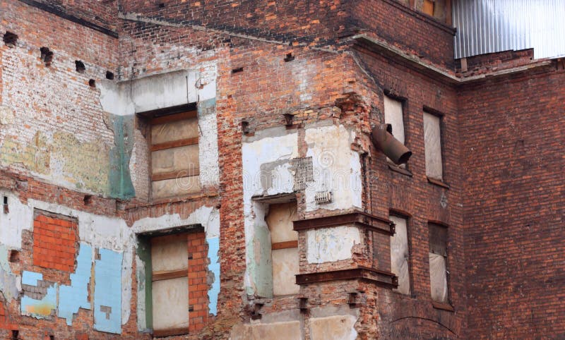 Slum stock photo. Image of urban, house, abandoned, ghetto - 7136330