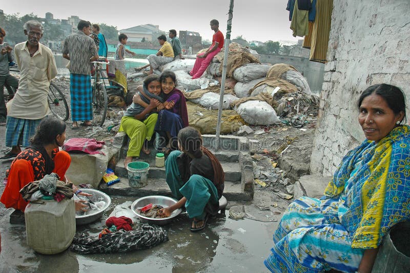 Slum Dwellers of Kolkata-India Editorial Photo - Image of slum, living ...