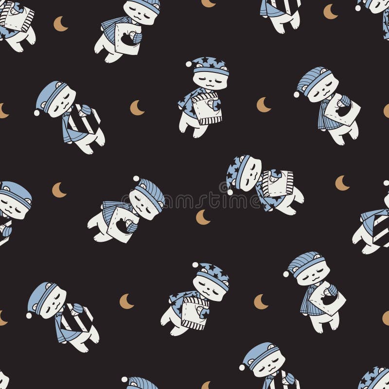 Slumber Party Pattern Stock Illustrations – 205 Slumber Party Pattern ...