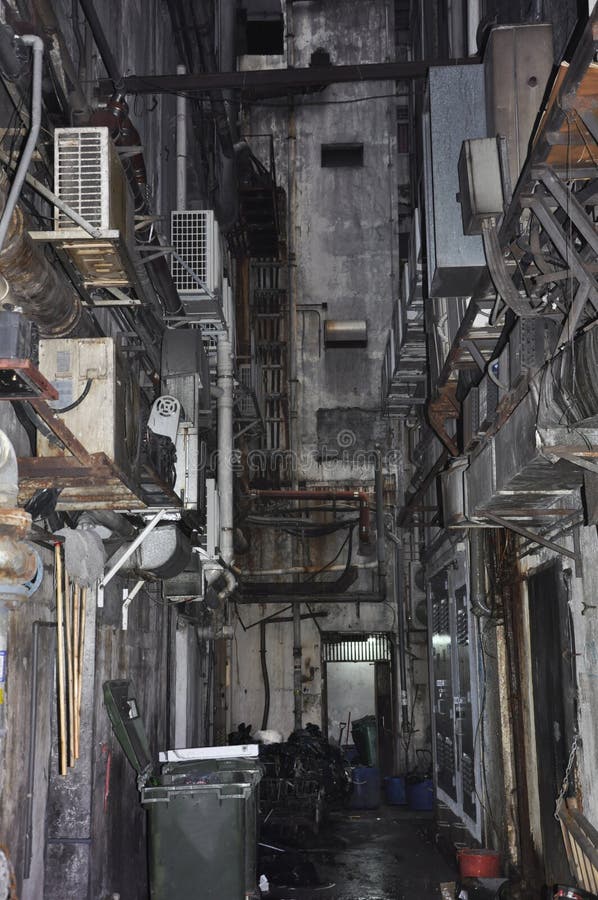 Slums in the Central Part of the City Stock Image - Image of building ...