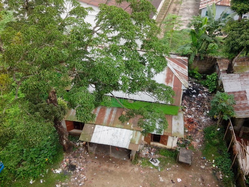 Slums stock image. Image of slums, tree, dust, slum, dustbin - 61205553