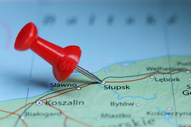 Slupsk Poland Pin Map Stock Photos - Free & Royalty-Free Stock Photos from Dreamstime
