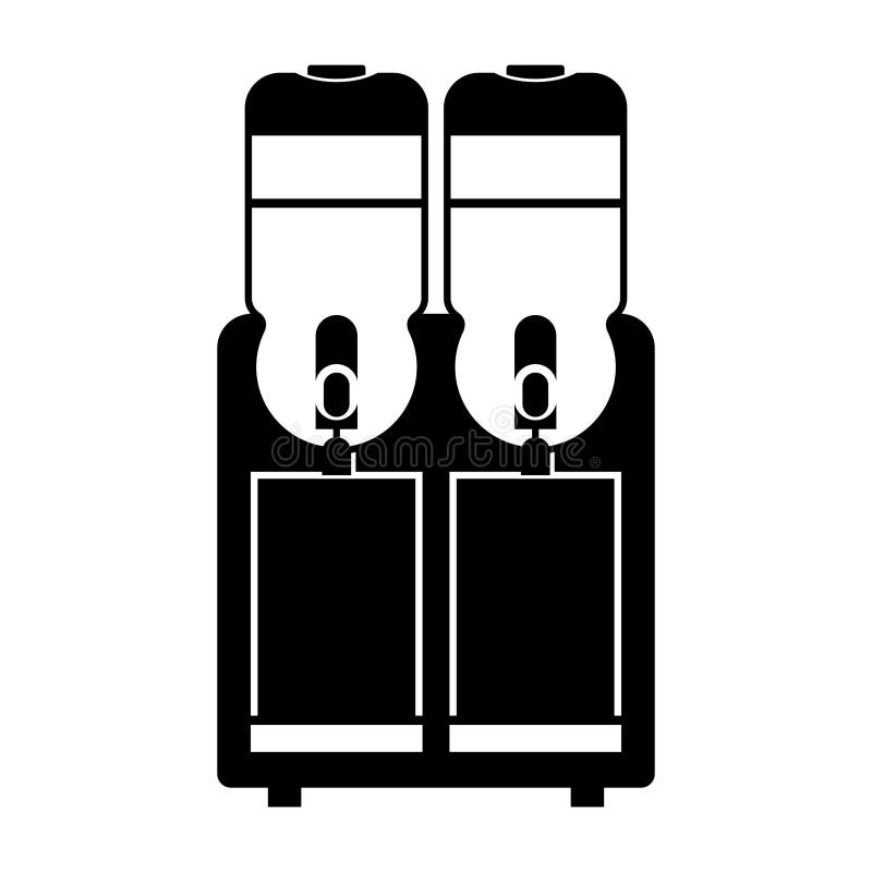 Slush Machine Icon, Vector Illustration. Stock Vector - Illustration of child, cone: 82104314