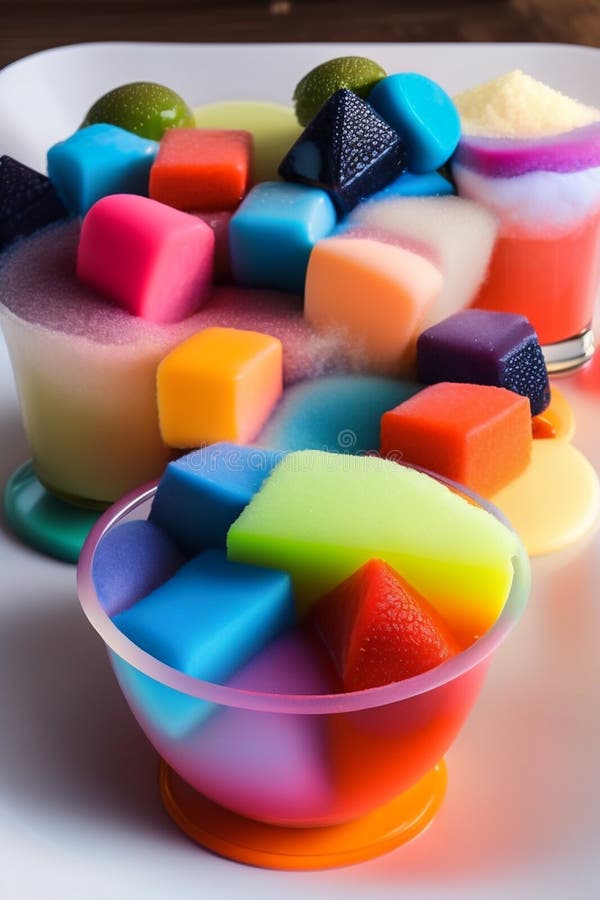 Slushie Cocktail on a Summer Light Table in a Restaurant. Generative AI ...