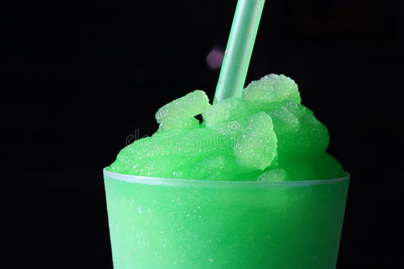 Slushy stock photo. Image of delicious, days, green, slushy - 5210634
