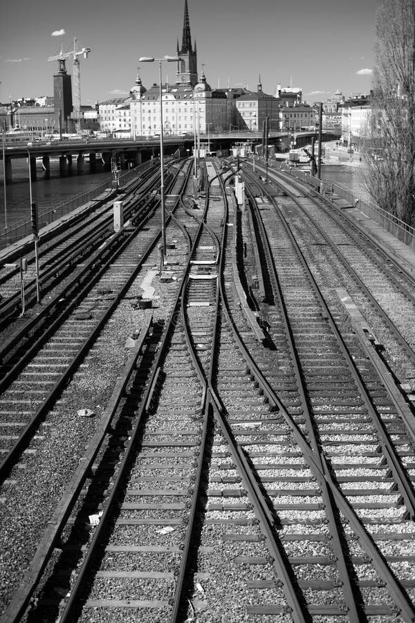 Slussen stock photo. Image of stockholm, traks, dalahast - 23358086