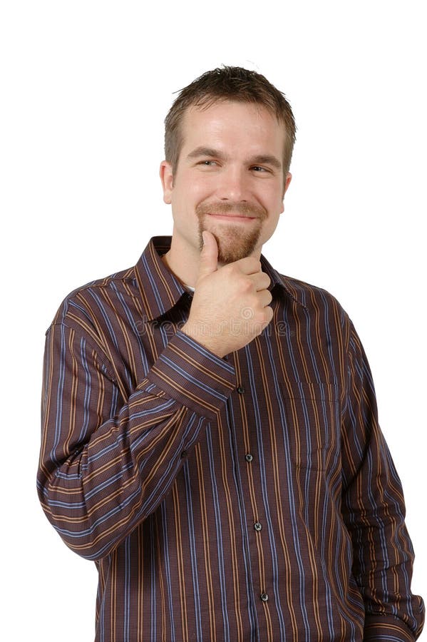 Smart Man stock photo. Image of smart, feeling, mobile - 627346